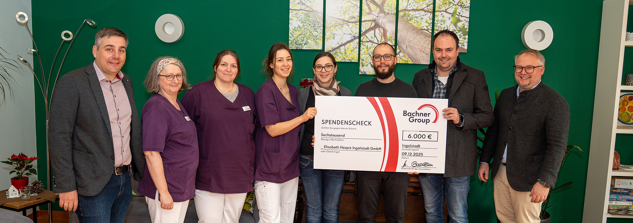 Bachner Group spendet wieder für soziale Zwecke